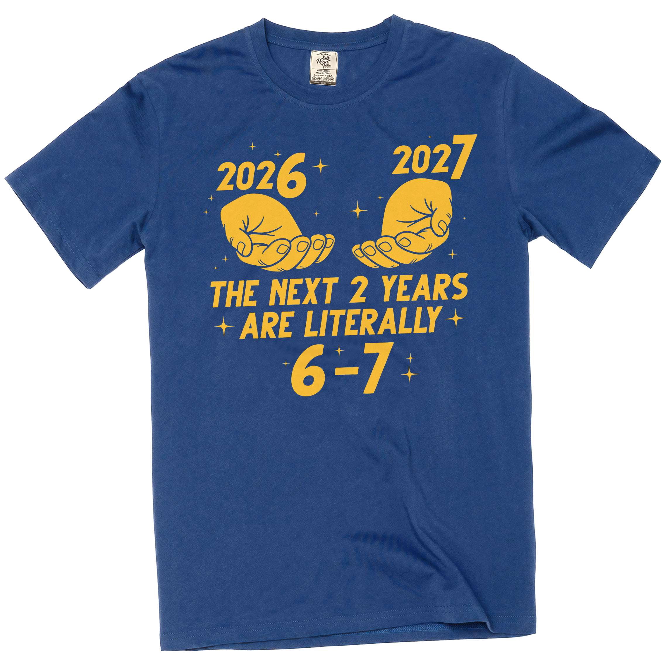 Funny 2026 2027 6-7 T-shirt Six Seven internet meme viral T-shirt ...