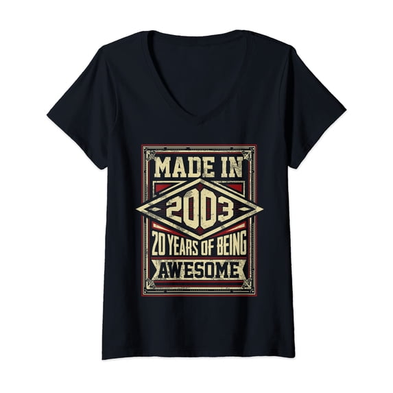 Funny 20th Birthday T-Shirt for Women, Celebrate 20 Years of Being ...