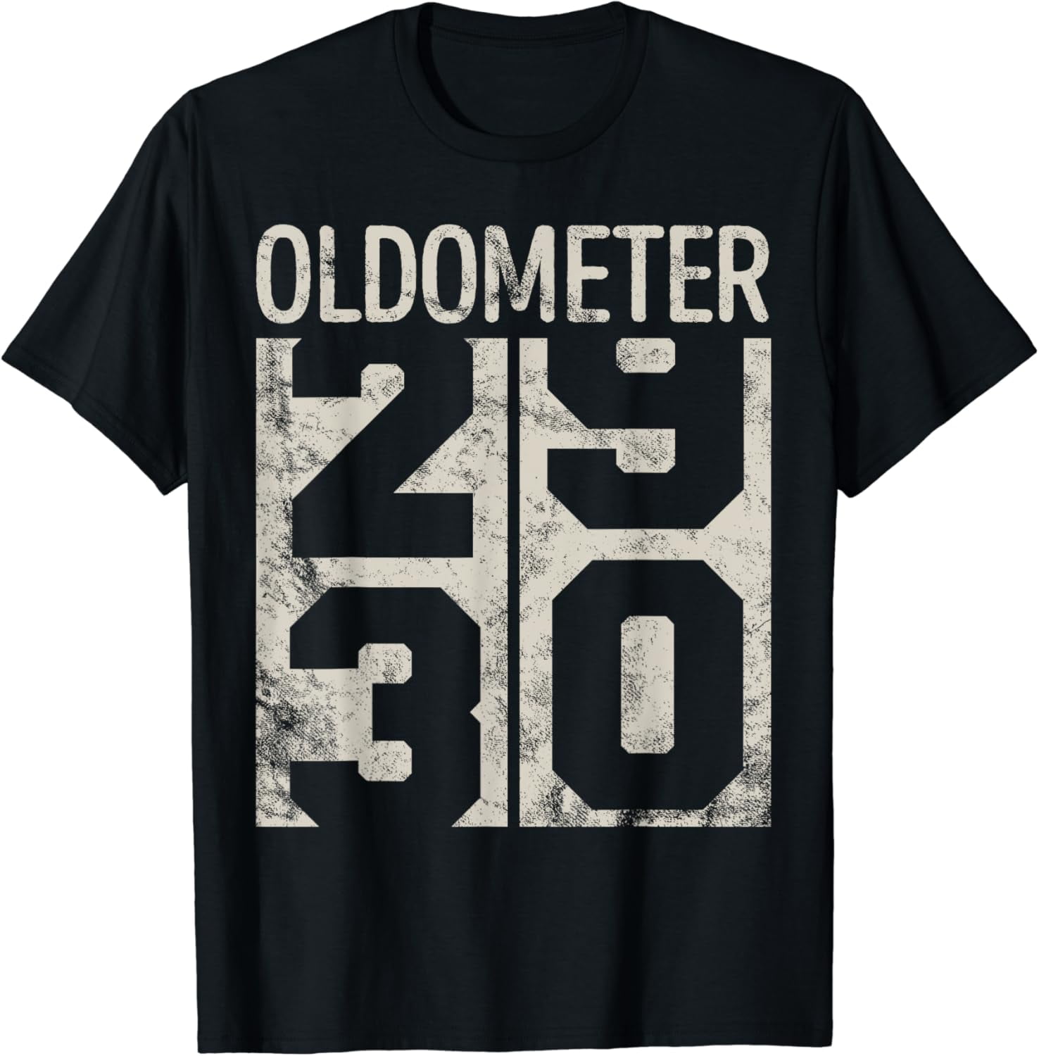Funny 30 Years Old Oldometer Vintage 30th Birthday Odometer T-Shirt ...