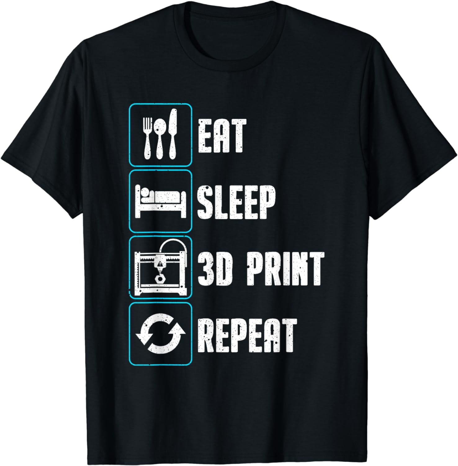 Funny 3D Printing Designs Men Women 3D Printer Enthusiasts T-Shirt ...