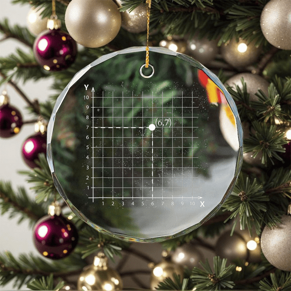 Funny (6,7) Coordinate Graph Plane Math Teacher Meme T-Shirt, Crystal ...