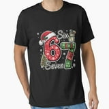 Funny 6-7 Meme Nice Naughty 67 Xmas Brain Rot Essential Holiday Tee ...