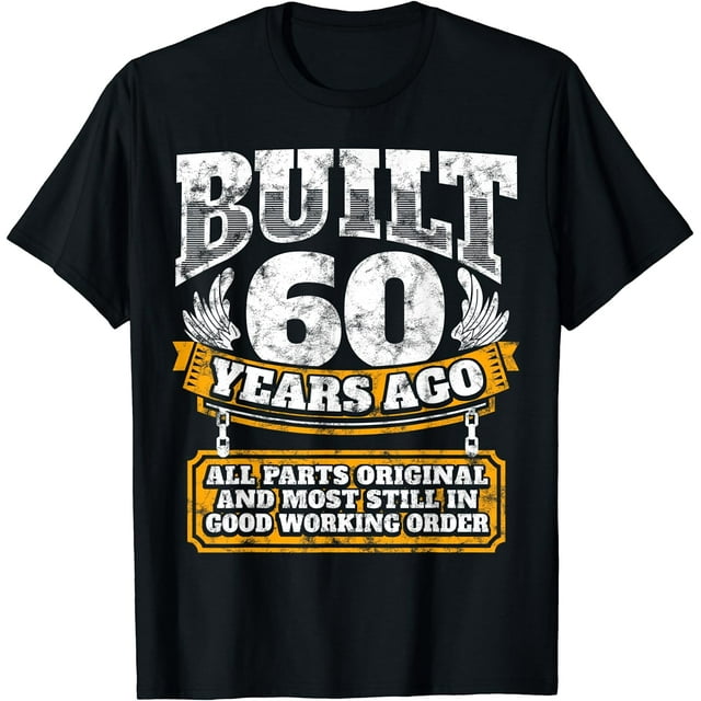 Funny 60th Birthday Shirt B-Day Gift Saying Age 60 Year Joke - Walmart.com