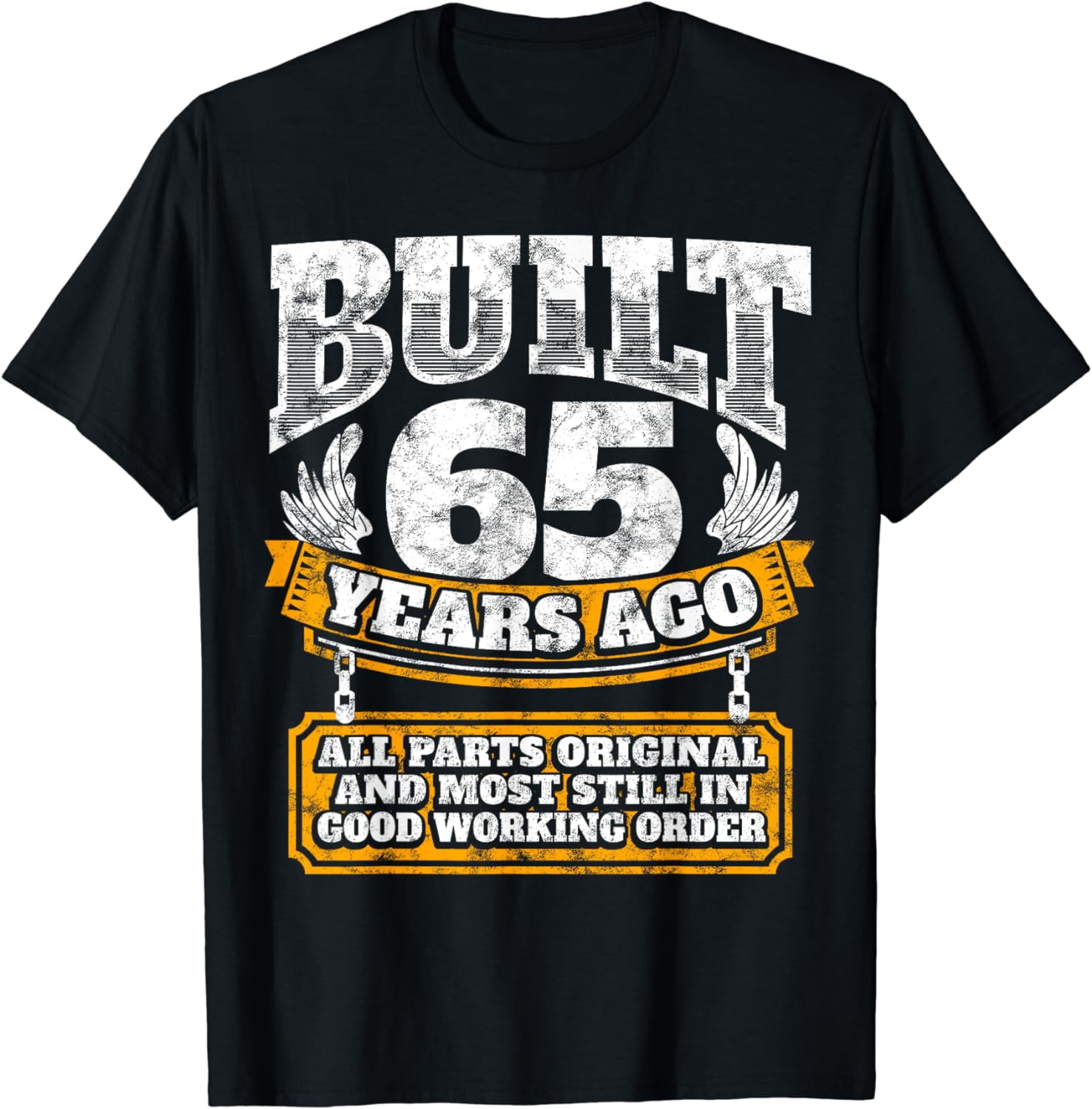 Funny 65th Birthday Shirt B-Day Gift Saying Age 65 Year Joke - Walmart.com