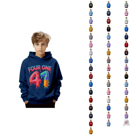 Funny 67 Ice Cream Drip Meme Hoodie for Kids – Boys & Girls Long Sleeve ...