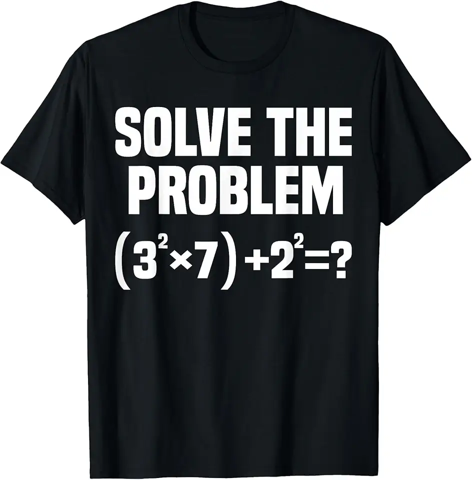 Funny 67 Meme Math Six Seven Teacher Brainrot Joke T-Shirt - Walmart.com