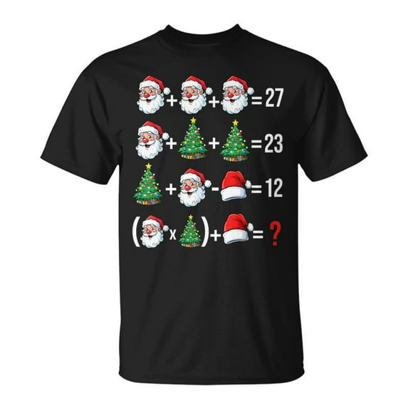 Funny 67 Meme Santa Math Teacher Christmas Pajama Holiday Men Unisex T ...