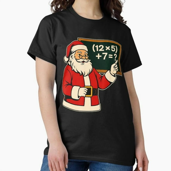 Funny 67 Teacher Christmas St. Nick Six Seven Meme Brain Rot Math Joke ...