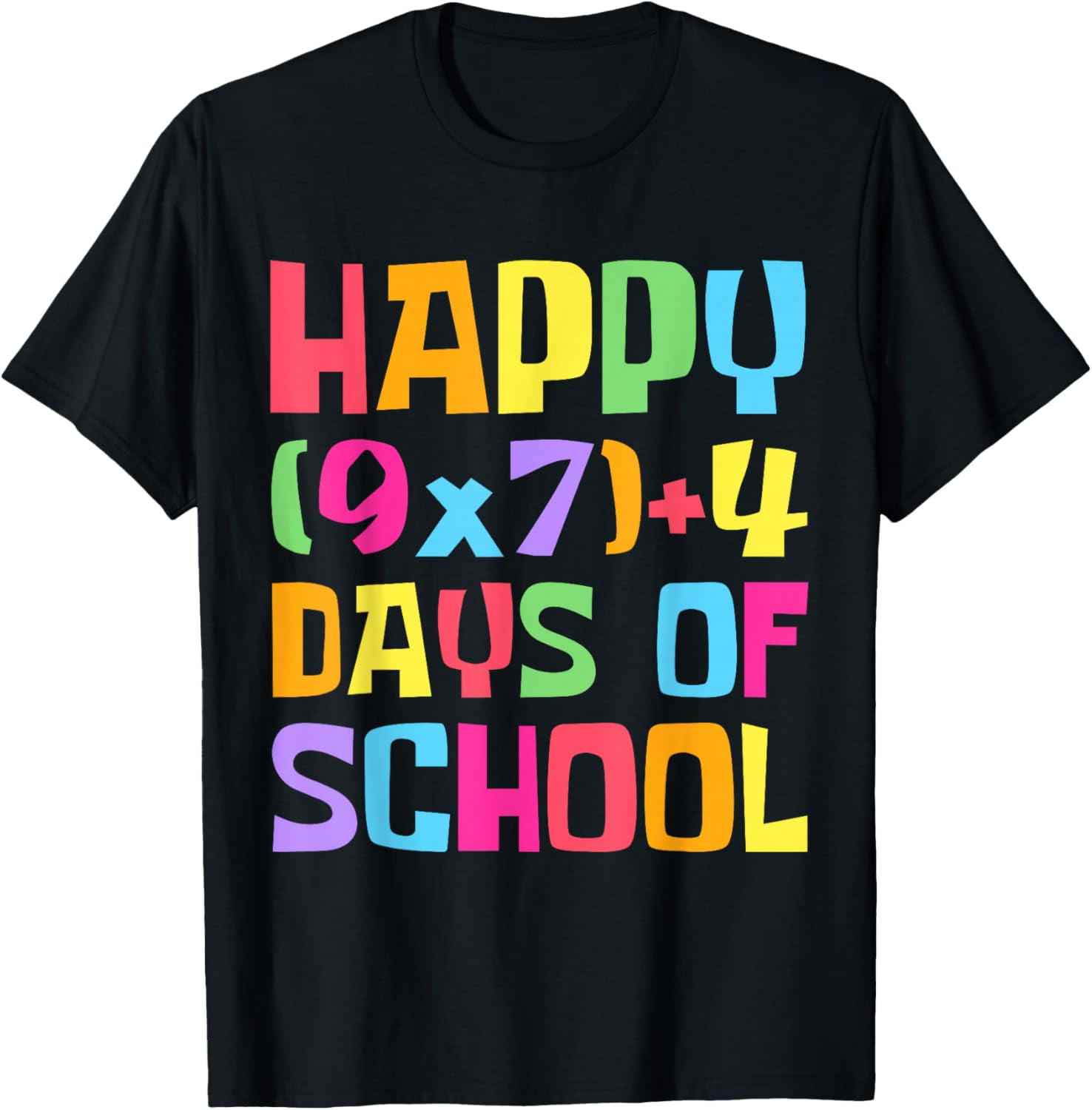 Funny 67th Day of School 67 Math Teacher Six Seven Meme Adult T-shirt ...