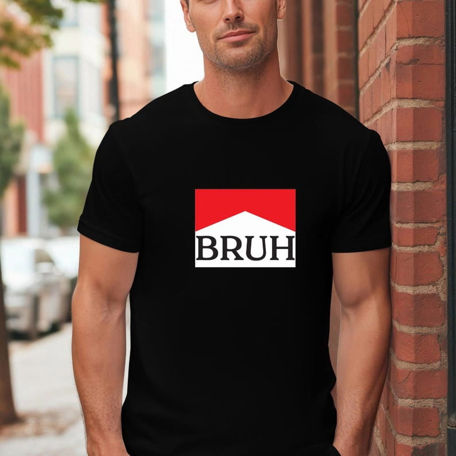 Funny 90s Marby Style Bruh tshirt Cowboy Vintage, Cigs, Smoke, Parody ...