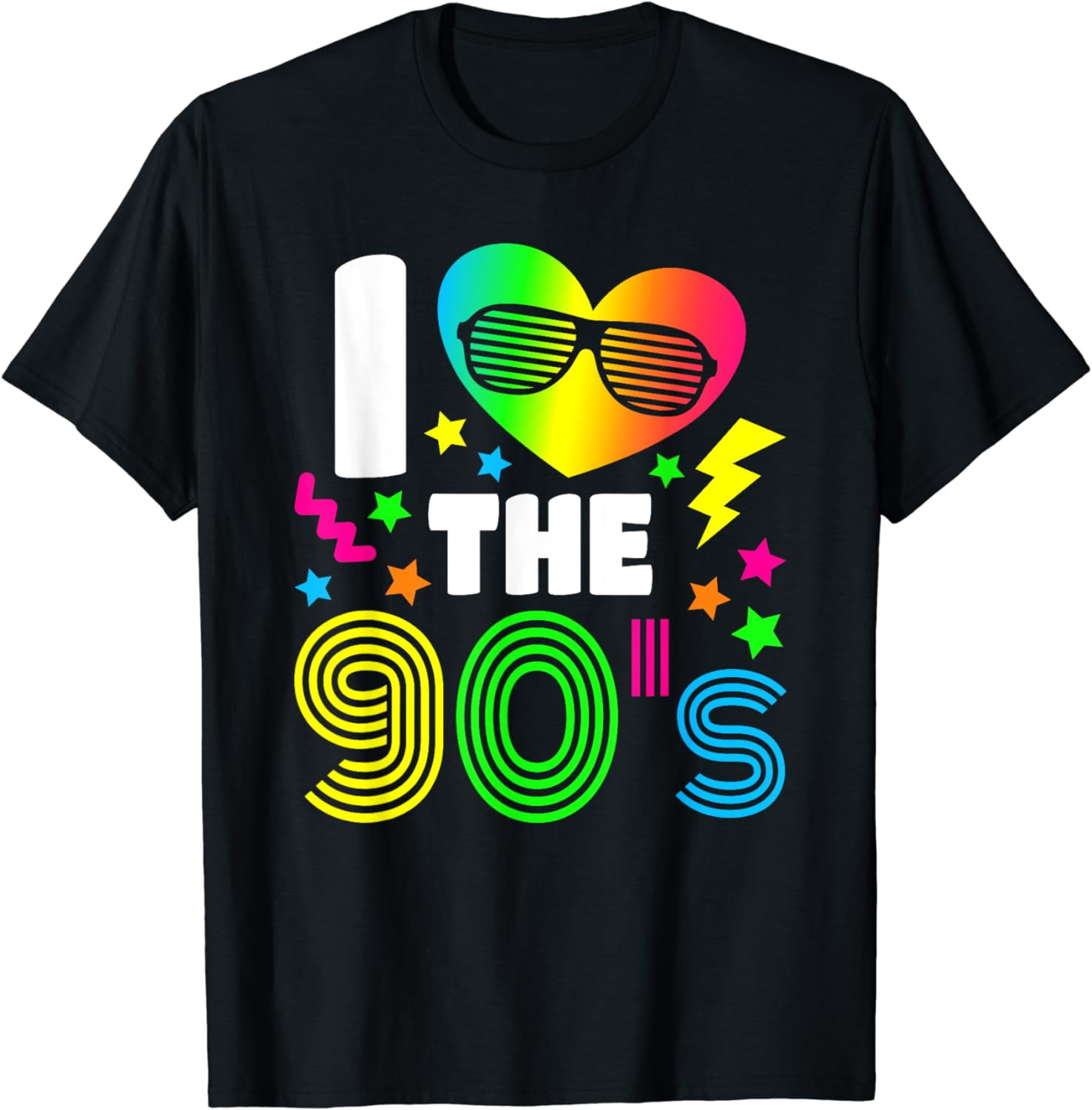 Funny 90s Retro 1990s 90s Music Nineties Styles T-Shirt - Walmart.com