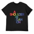 Funny A shoulder to lean ont shirt design rabbit Pretzel Baker ...