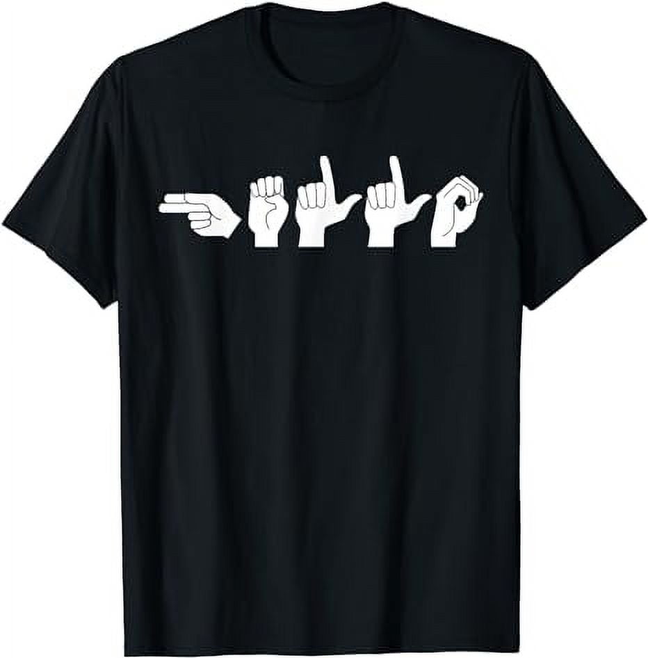 Funny ASL American Sign Language T-Shirt - Walmart.com