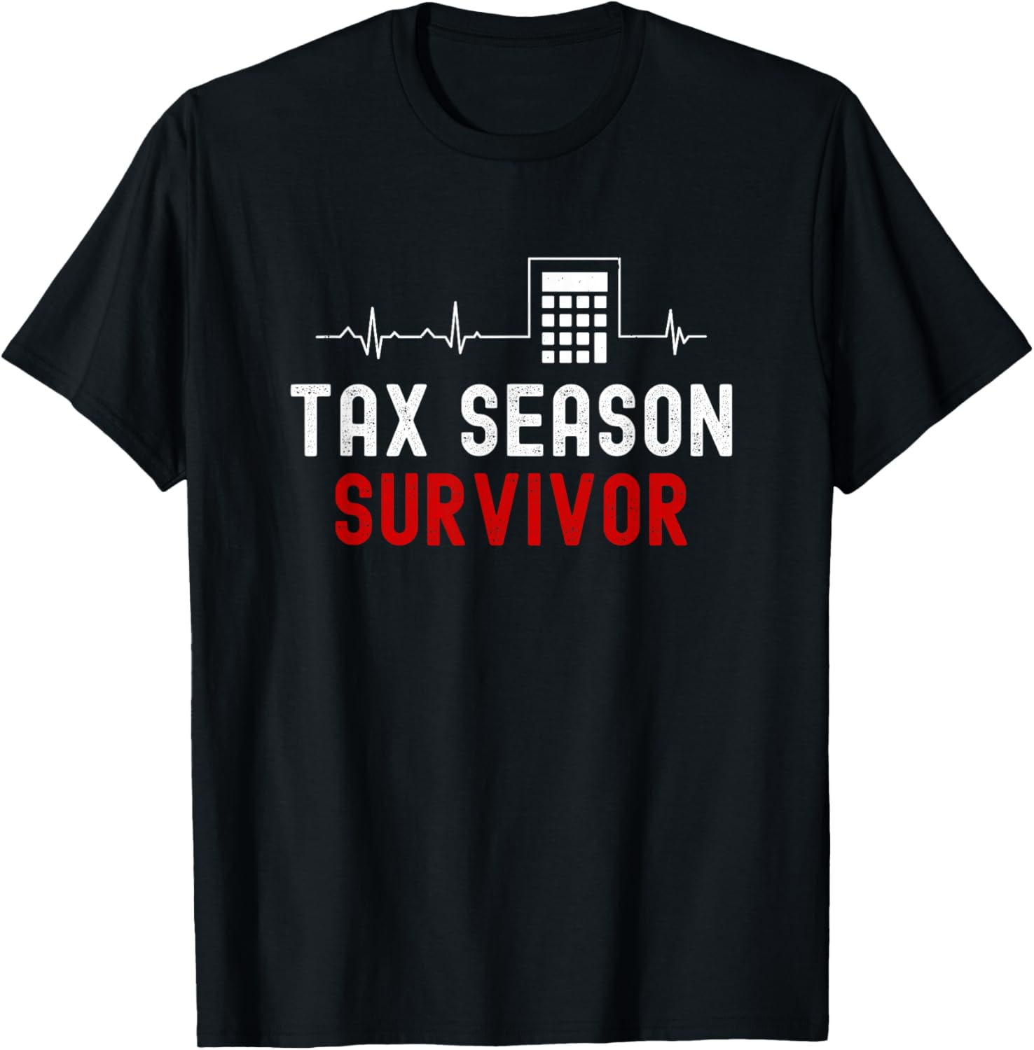 Funny Accounting Humor Tax Season Survivor Shirt T-Shirt - Walmart.com