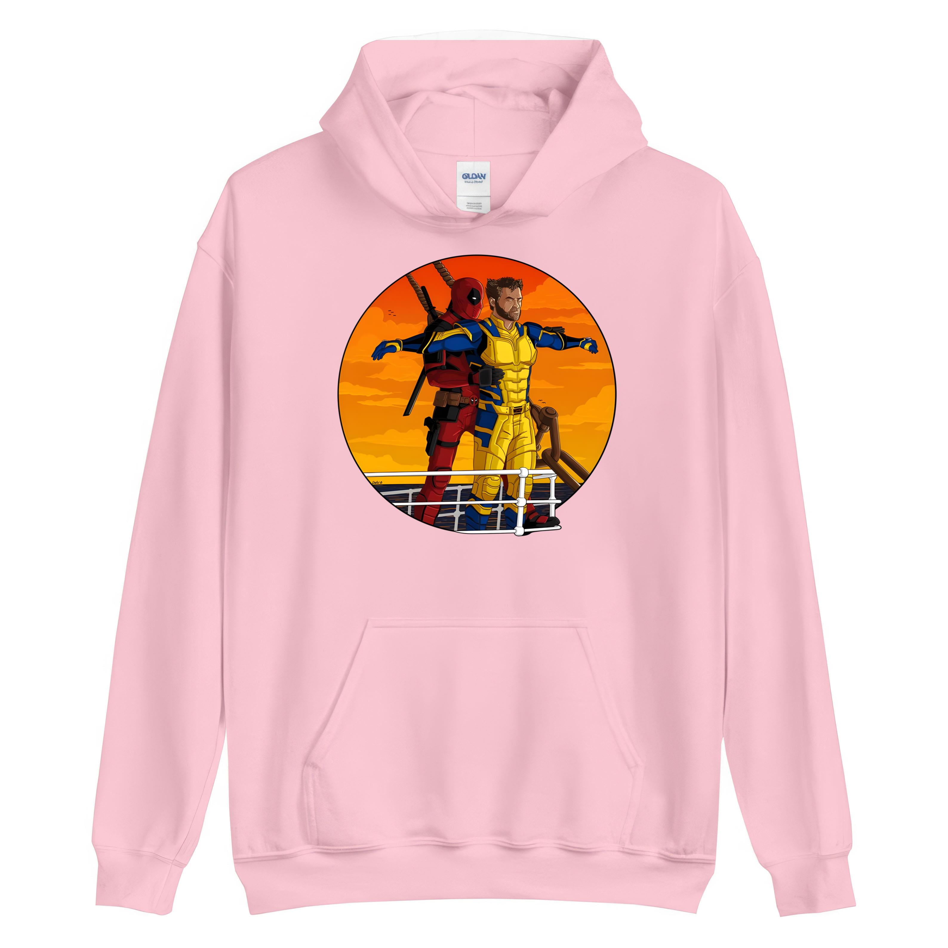 Funny Action Movie Parody Shirt, Comic Crossover Scene Graphic Tee ...