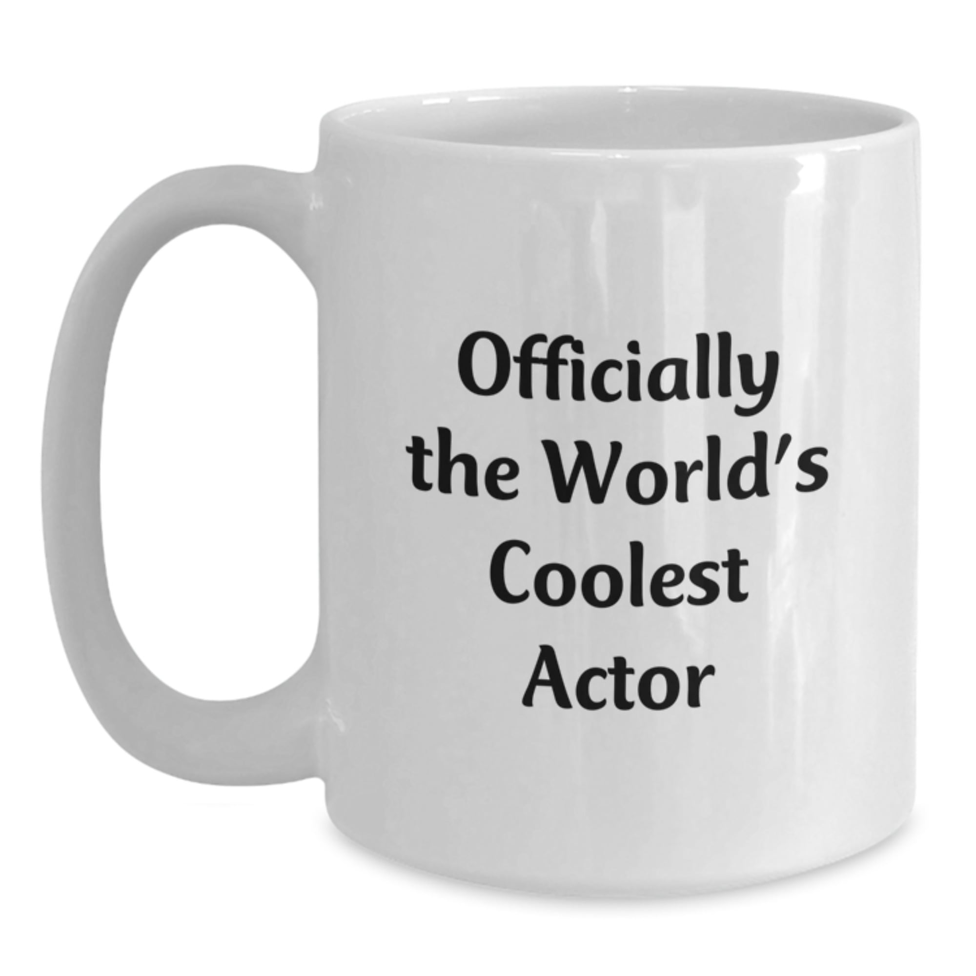 Funny Actor Gifts from Men to Coolest Actor Friends, Unique White ...