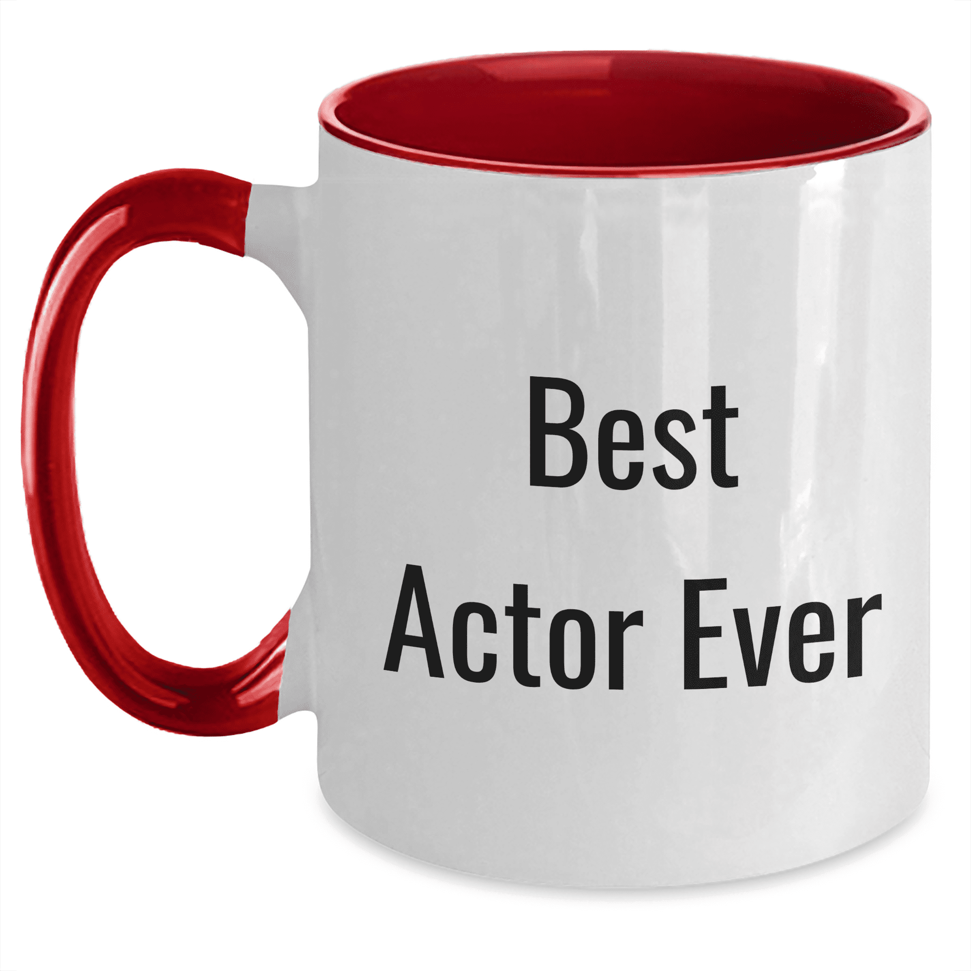 Funny Actor Quotes Two Tone Coffee Mugs, Gifts from Men to Best Actor ...
