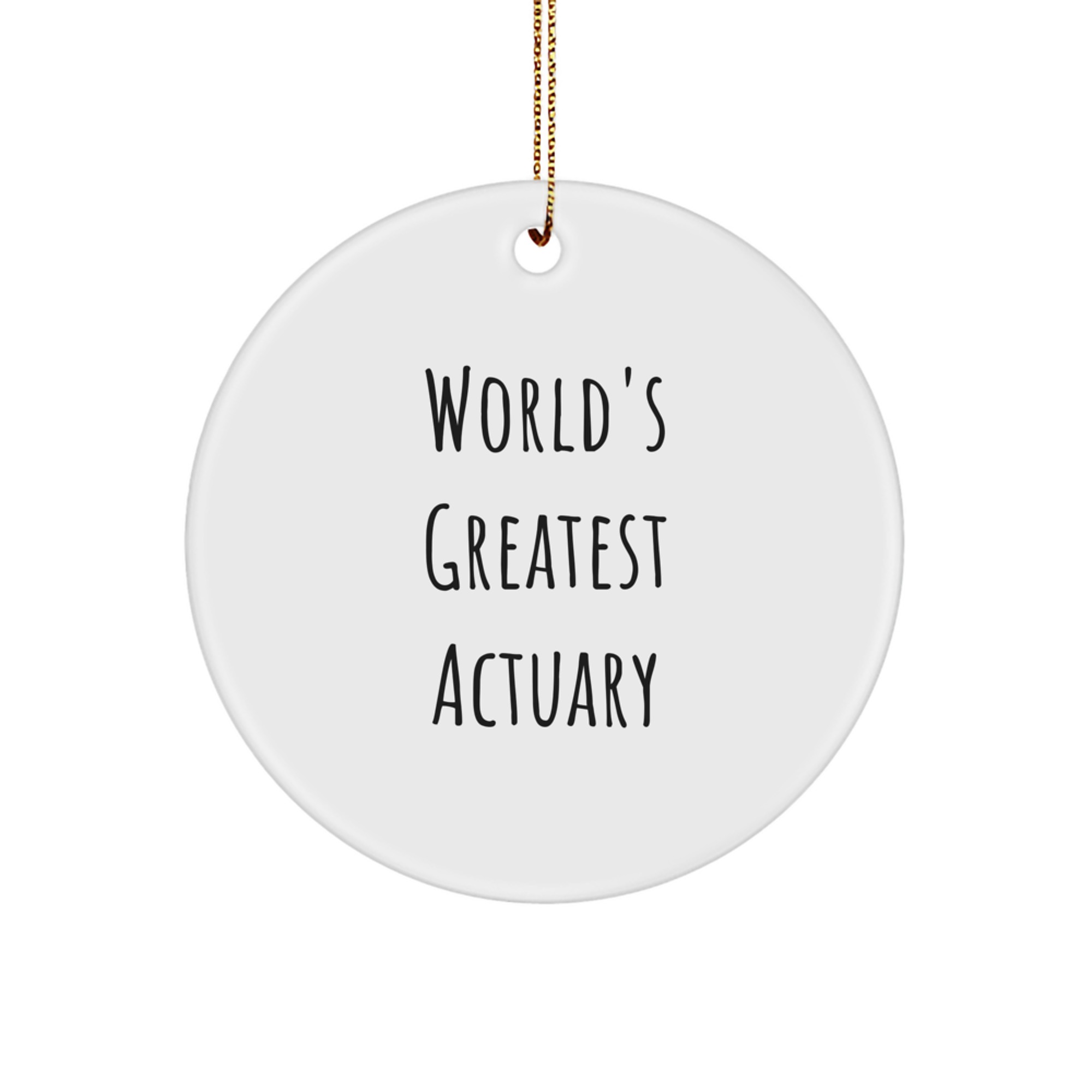Funny Actuary Gifts from Friends and Family for World's Greatest ...