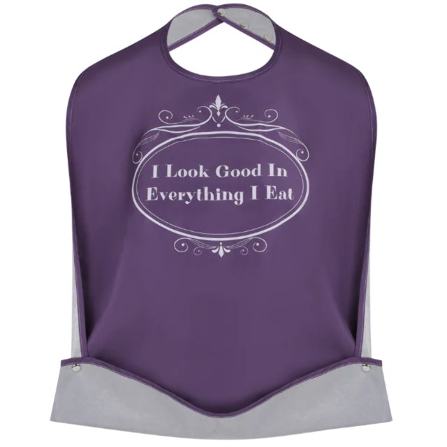 Funny Adult Bibs for Women & Men. Washable Reusable Clothing Protectors ...