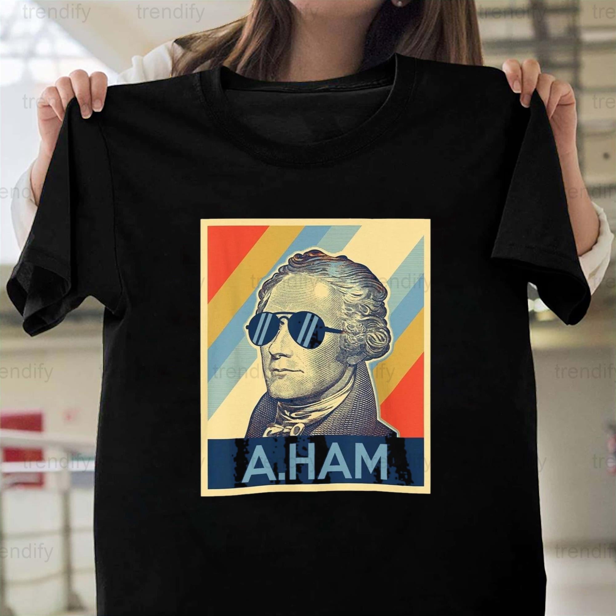 Funny Alexander Hamilton with Sunglasses, A Cool US History Vibe ...