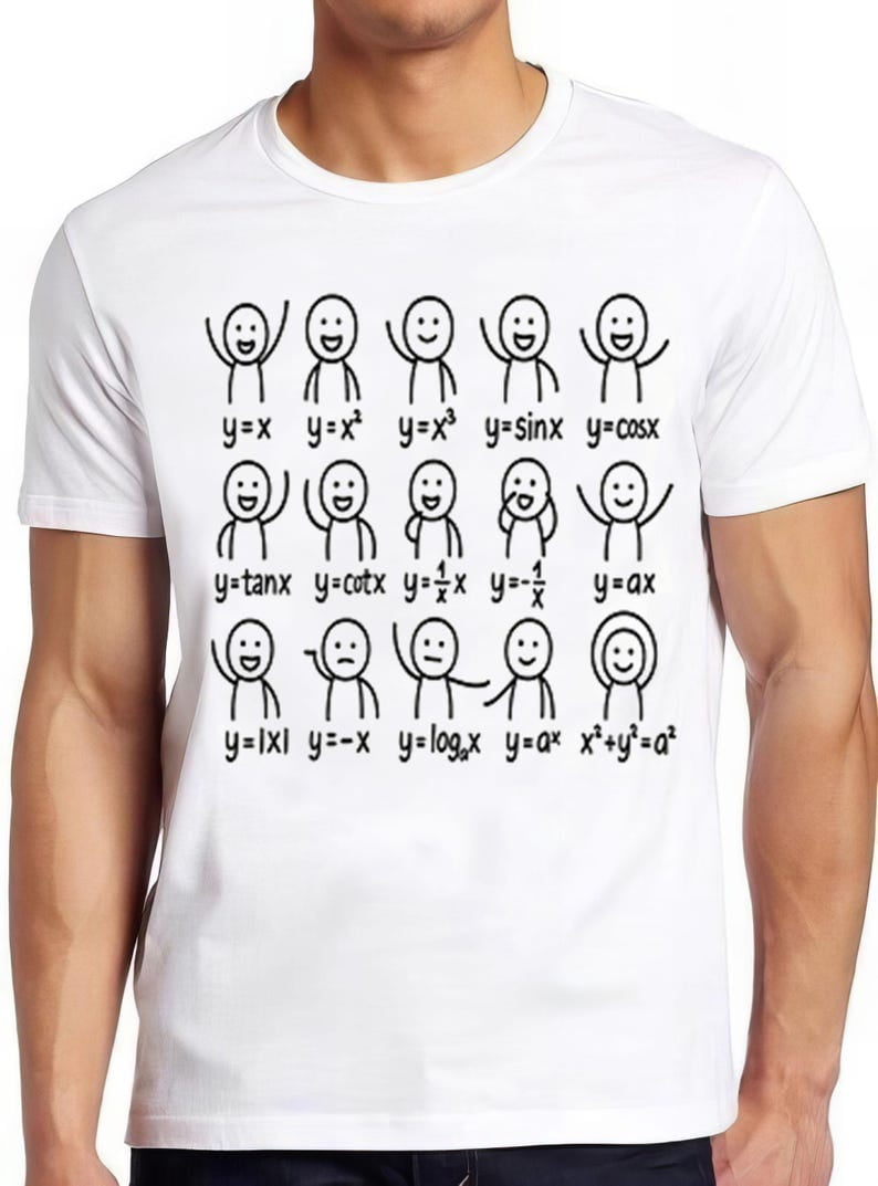 Funny Algebra Dance Graph Meme Tee – Math Joke Gamer Cult Movie Music ...