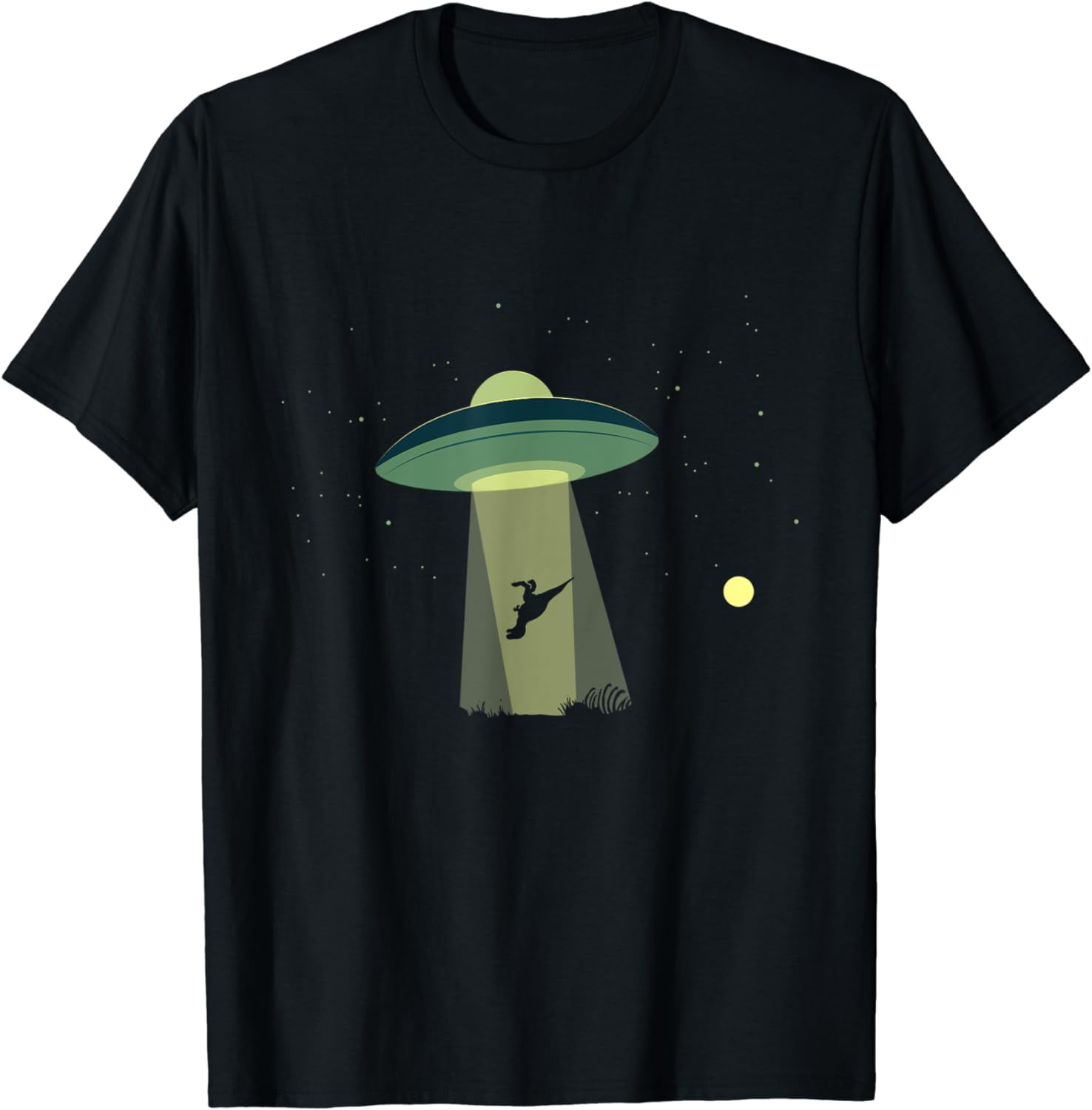 Funny Alien Abduction Dinosaur Ufo Lovers Alien Believer T-Shirt ...