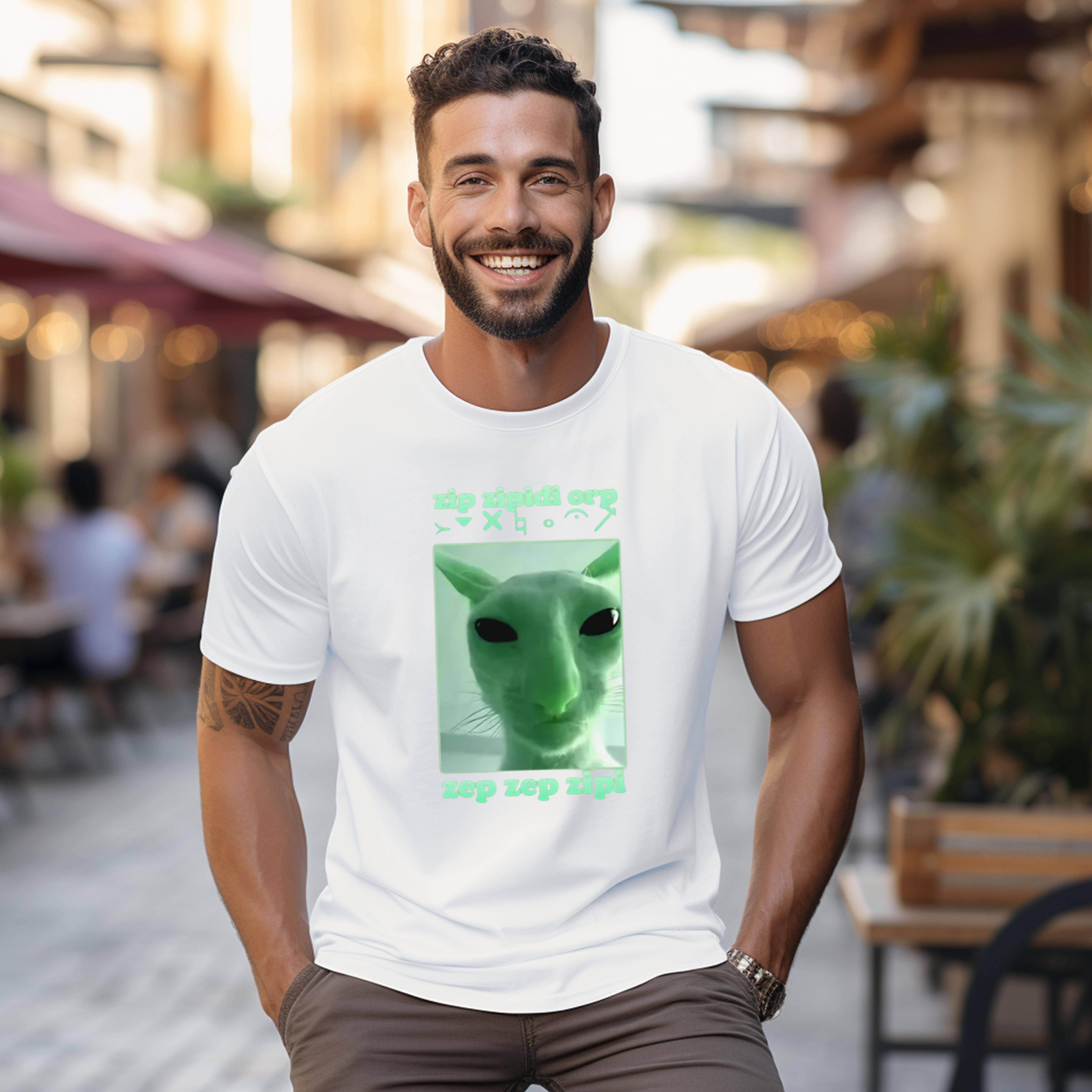 Funny Alien Cat Shirt/Sweatshirt/Hoodie – Hilarious Dank Meme for Sci ...