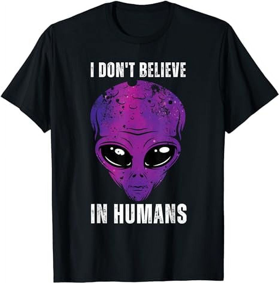 Funny Alien Face Halloween Costume T-Shirt - Walmart.com