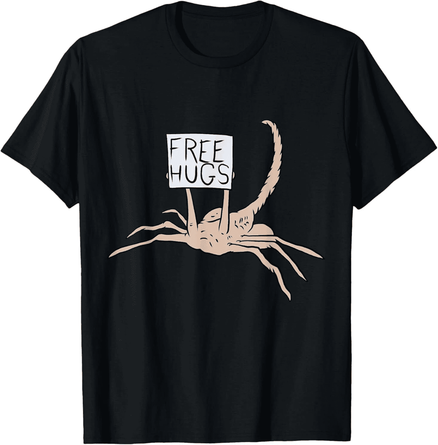 Funny Alien Free Hugs Alien T-Shirt Funny Shirt, Comfort Wear, Unsiex ...