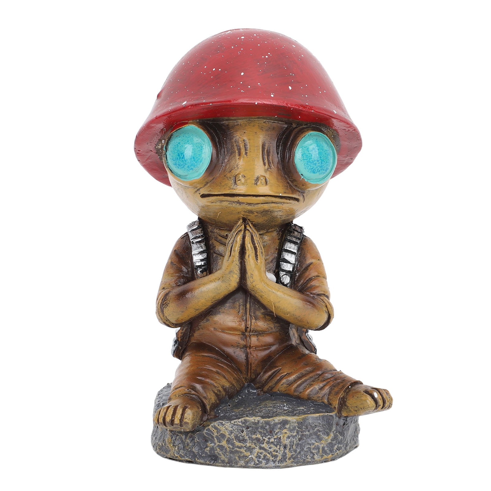 Funny Alien Garden Statue Mysterious Alien Figurine Miniature Fairy ...