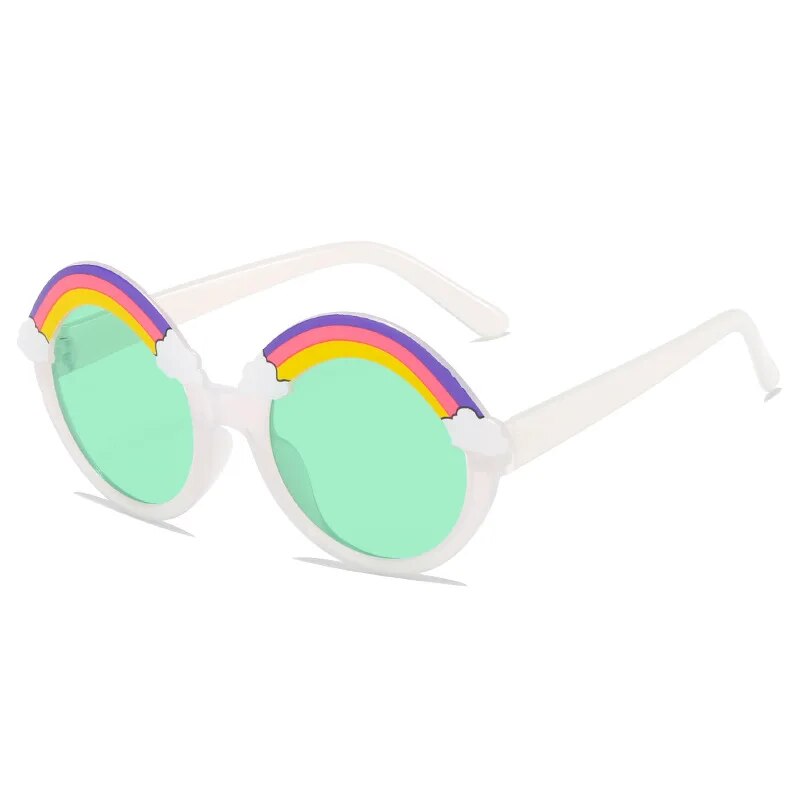 Funny Alien Glasses Party Sunglasses Rainbow Lenses ET Personality ...