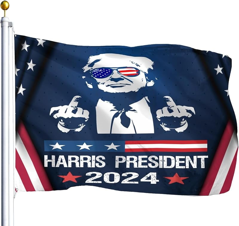 Funny America Election Vote Kamala Harris 2024 President Flags 3x5 ...
