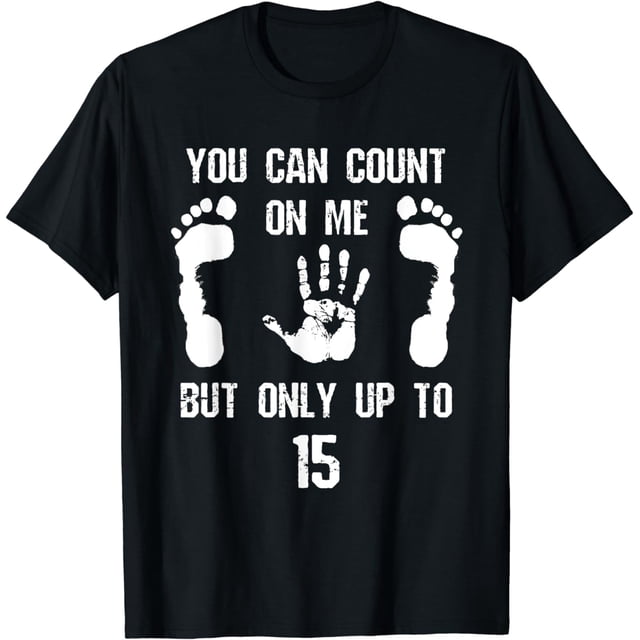 Funny Amputee Arm Hand Amputation Count On Me Disabled T-Shirt ...