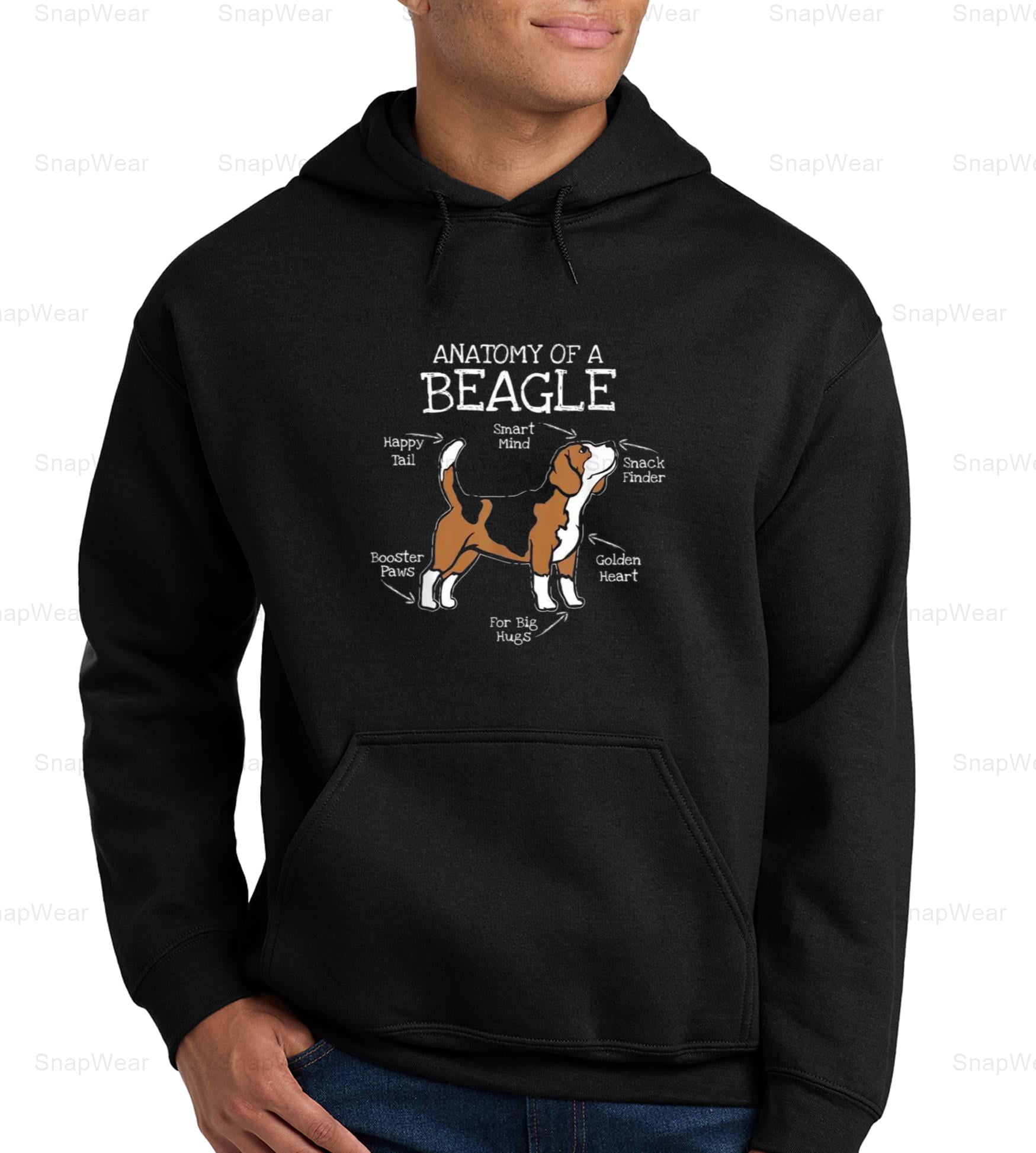 Funny Anatomy Of A Beagle Gifts For Dog Lovers Pet Owner Hound Cute T ...