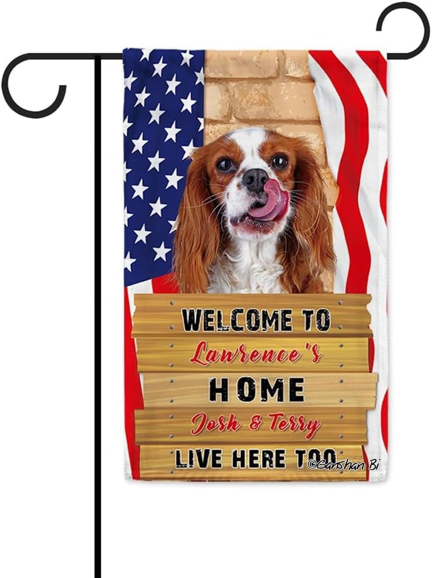 Funny And Cavalier King Charles Spaniel Dog 4th of July Patriotic ...