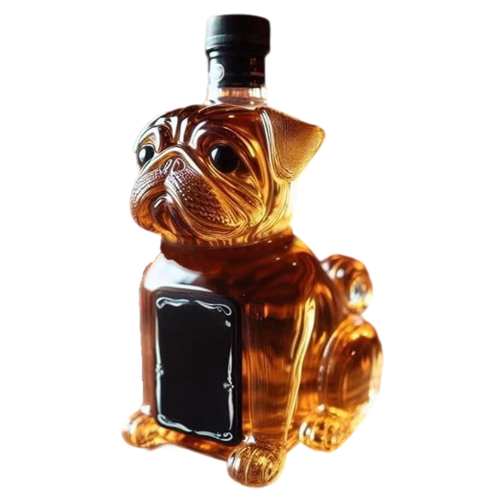 Funny Animal Decanter, Elephant Deer Dog Lion Shaped Engraved Glasses ...