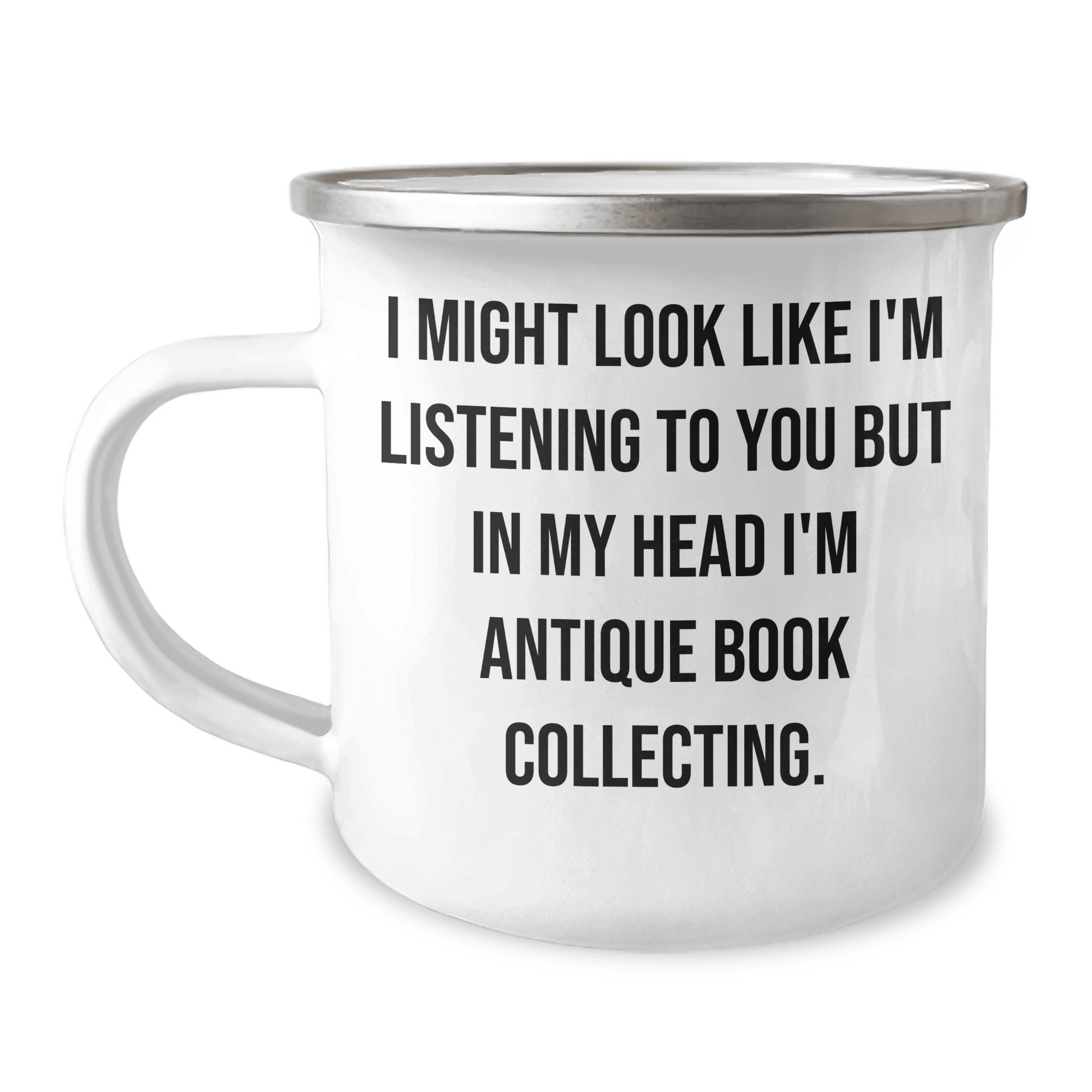 Funny Antique Book Collecting Gifts for Him - 'I Might Look Like I'm ...