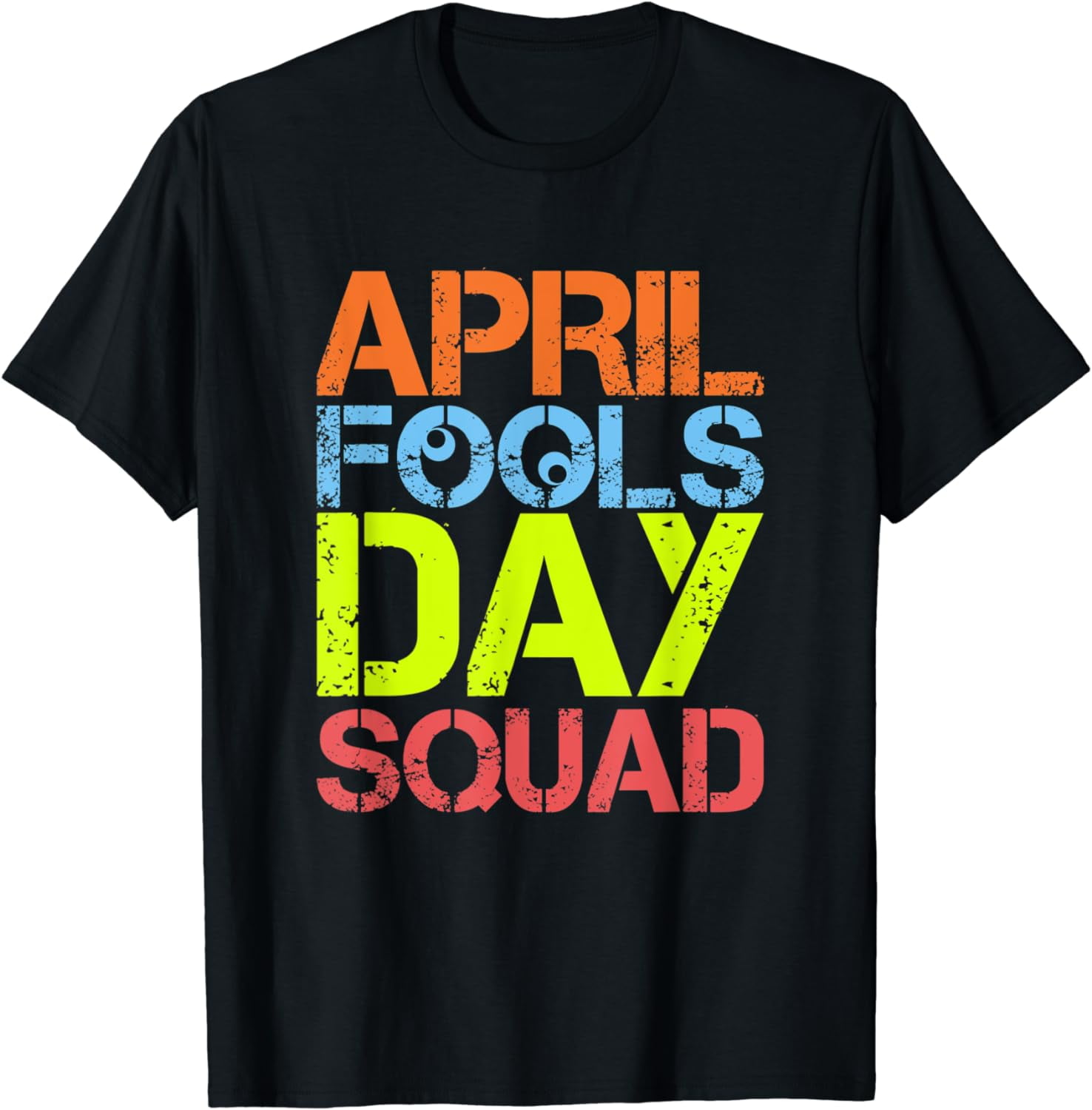 Funny April Fools Day Squad Family Matching For Kids Adults T-Shirt ...