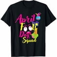 Funny April Fools Day Squad Pranks Quote April Fool's Day T-Shirt ...