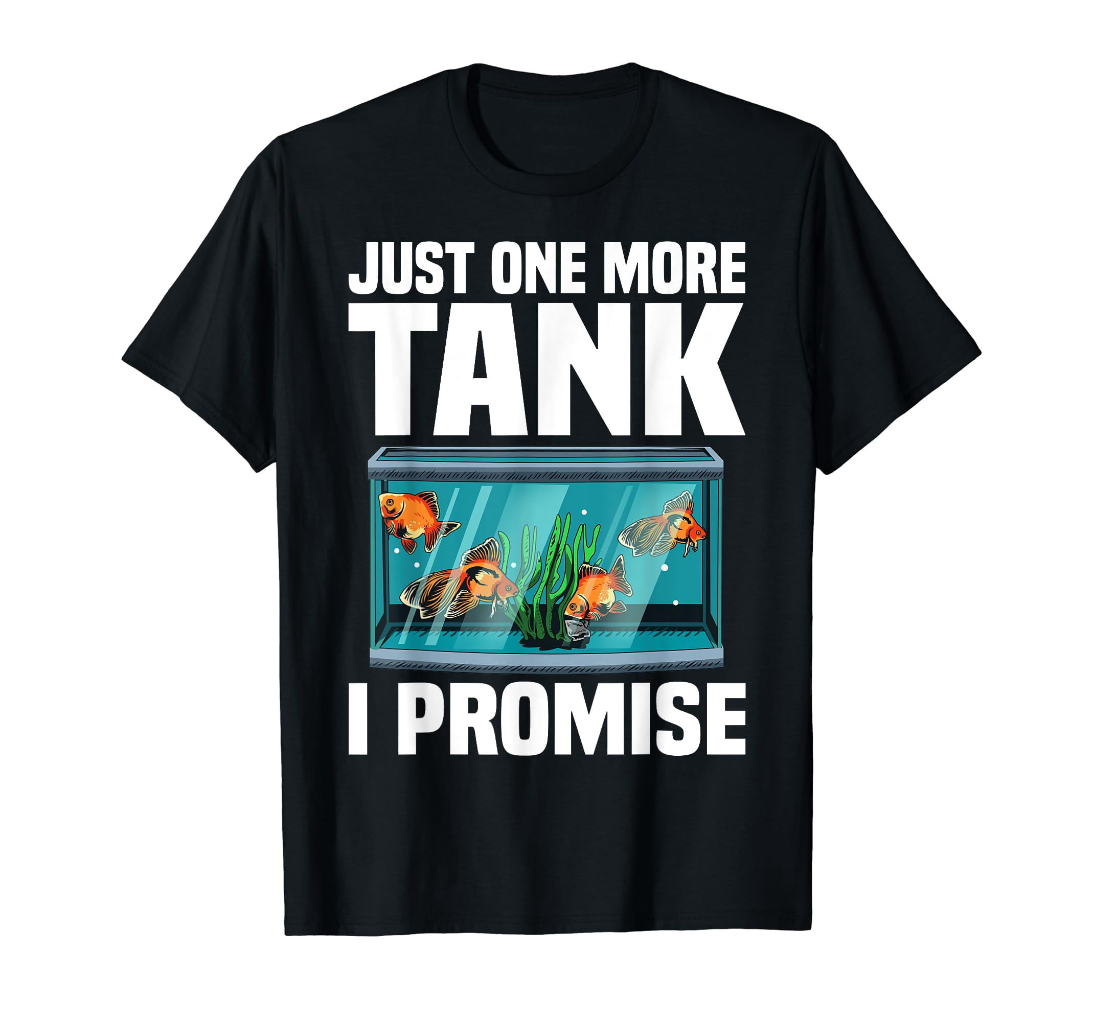 Funny Aquarium Designs For Men Women Fish Tank Fishkeeping T-Shirt ...