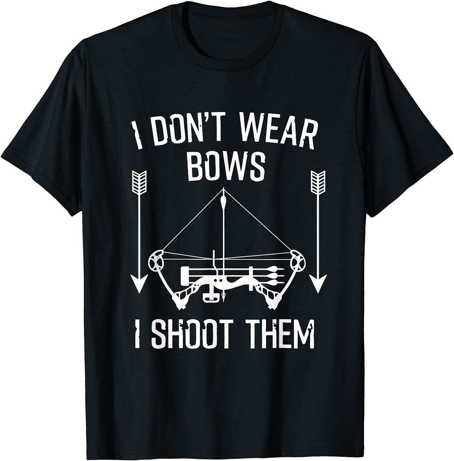 Funny Archery Designs For Men Father Shooting Fans Bowhunter T-Shirt ...