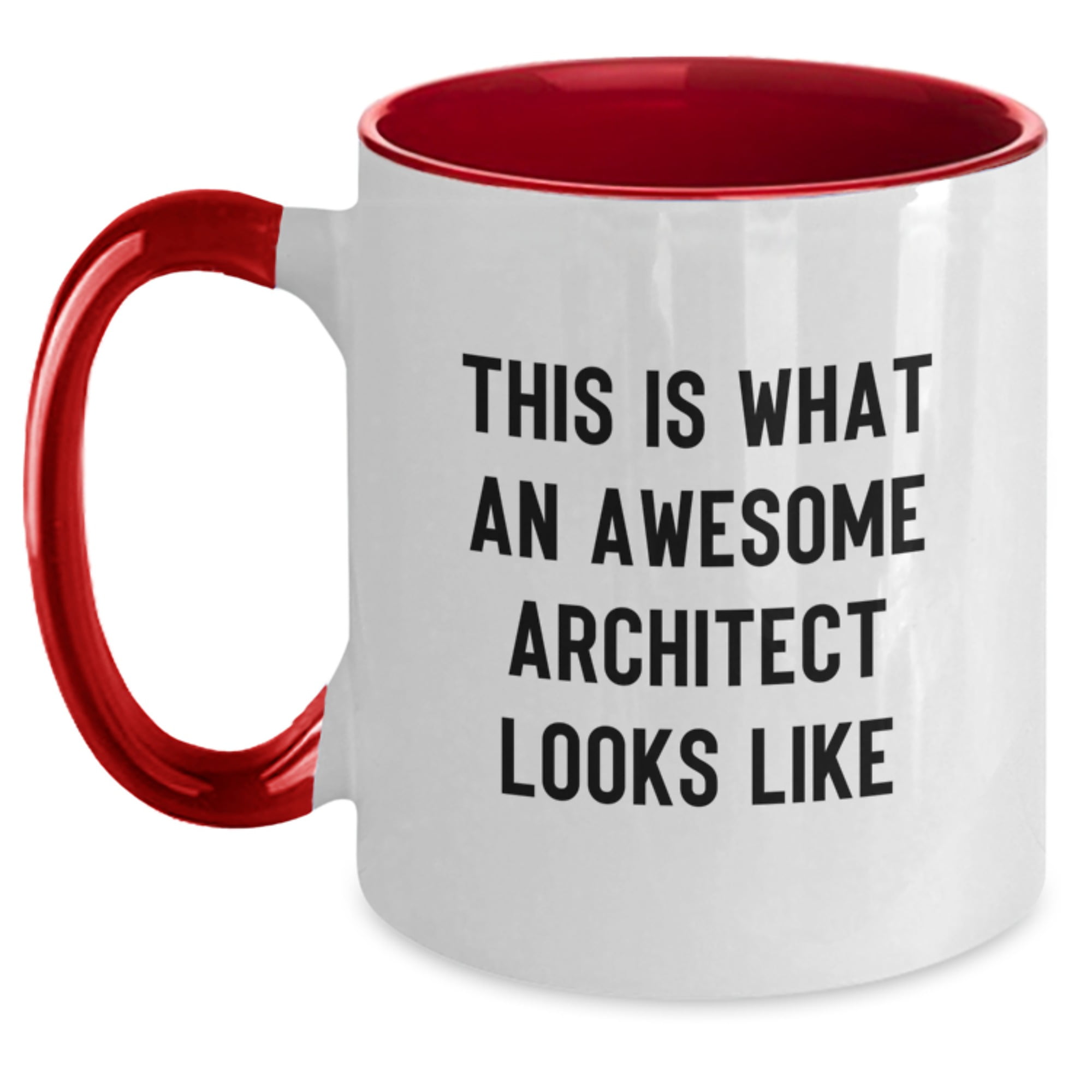 Funny Architect Gifts from Friends for Christmas - Two Tone Coffee Mug ...