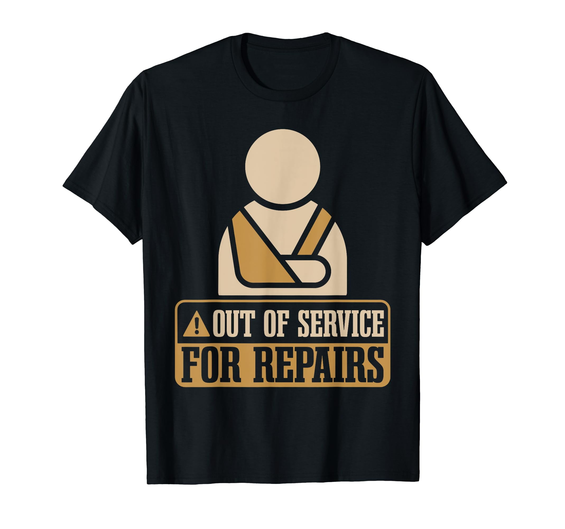 Funny Arm Injury Broken Bone Arm Cast T-Shirt - Walmart.com