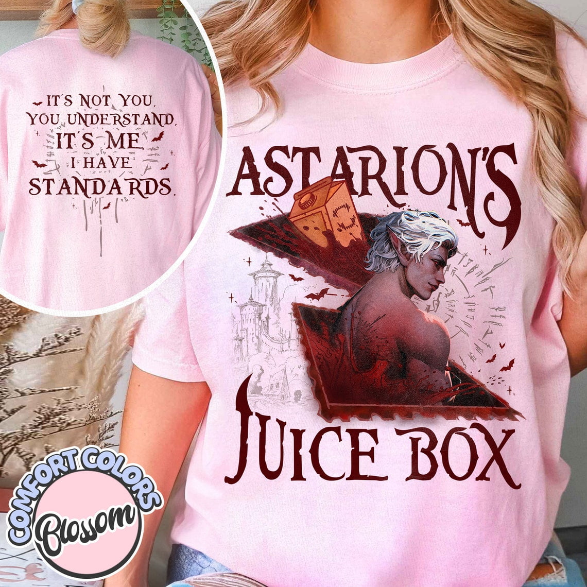 Funny Astarion Game Fan Comfort Colors Shirt, Astarion Bg3 Shirts ...