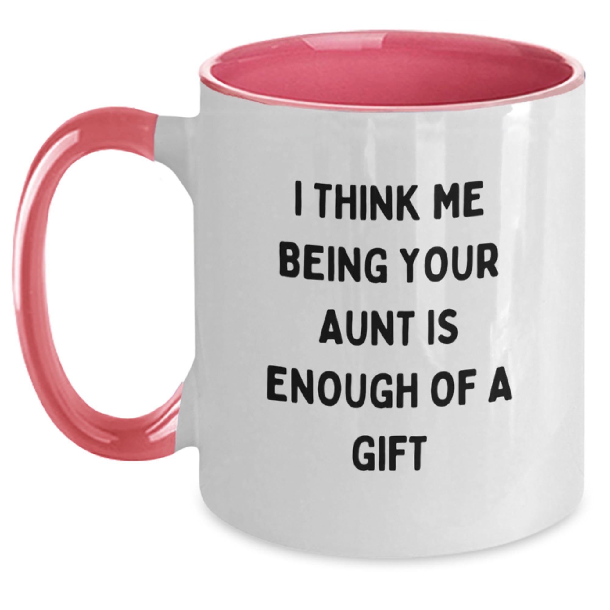 Funny Aunt Gifts from Family - Gifts for Aunt Christmas Two Tone Coffee ...