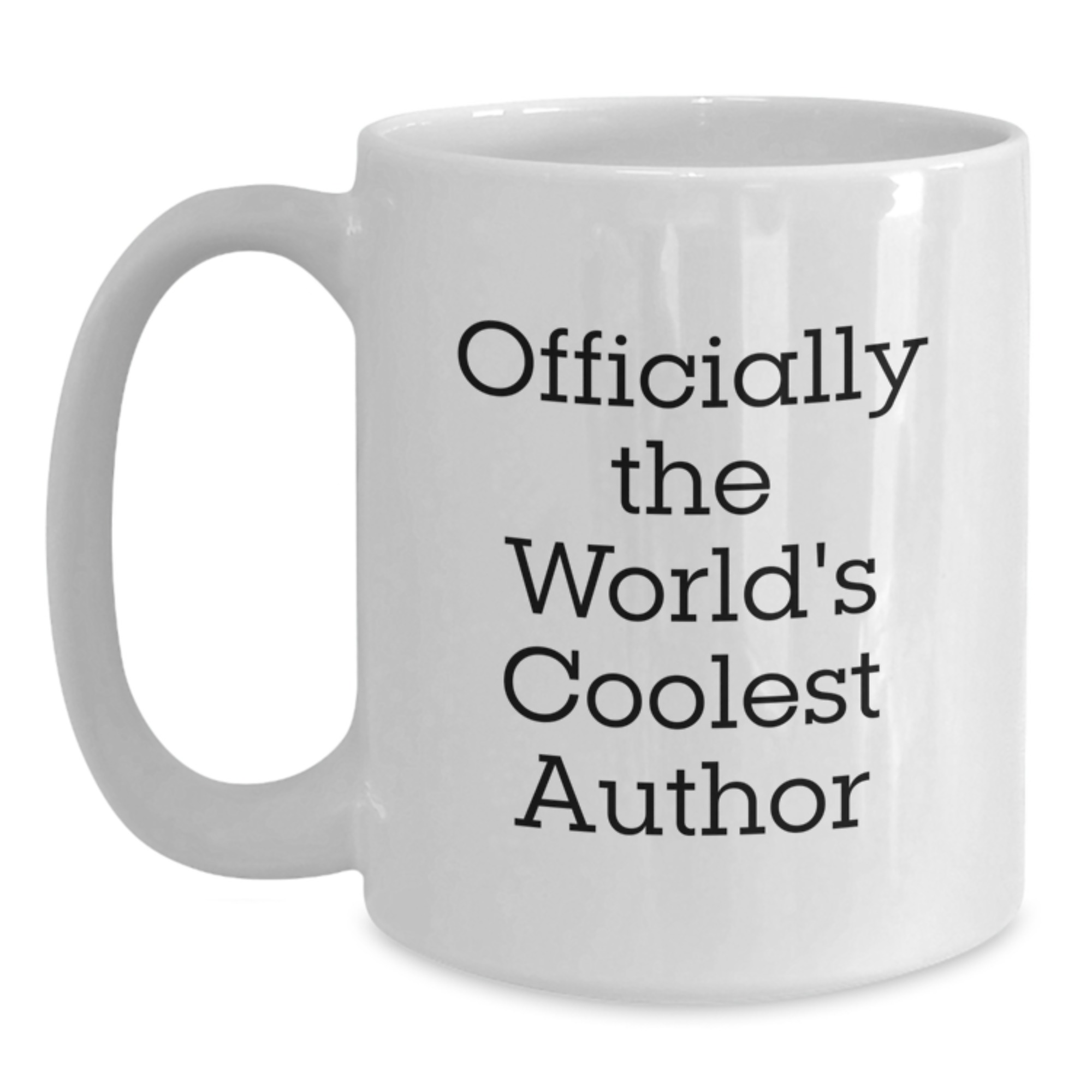 Funny Author Gifts from Friends for Men Unique White Coffee Mug ...