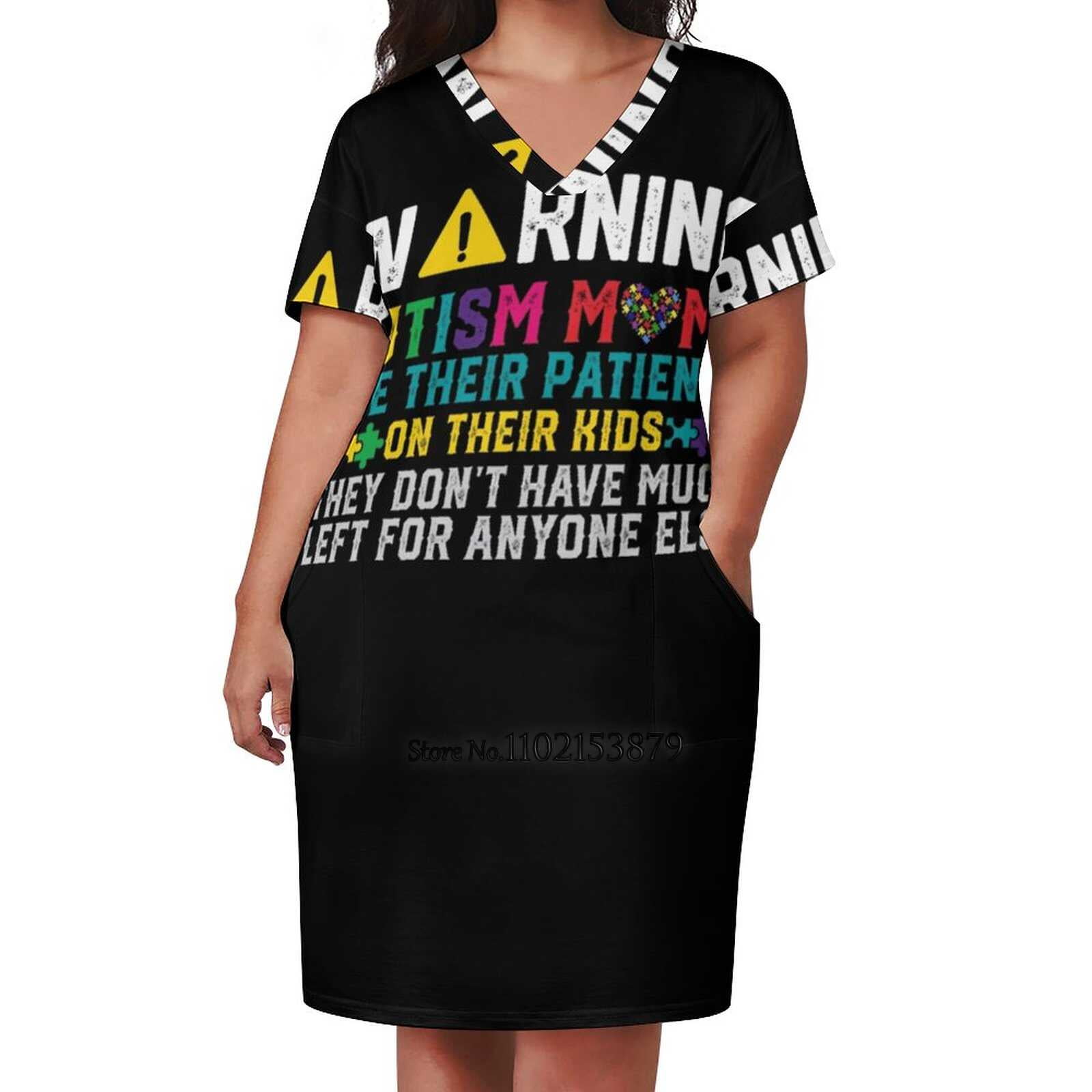Funny Autism Mom T Shirts Women Autism Awareness Day Back Lacing ...