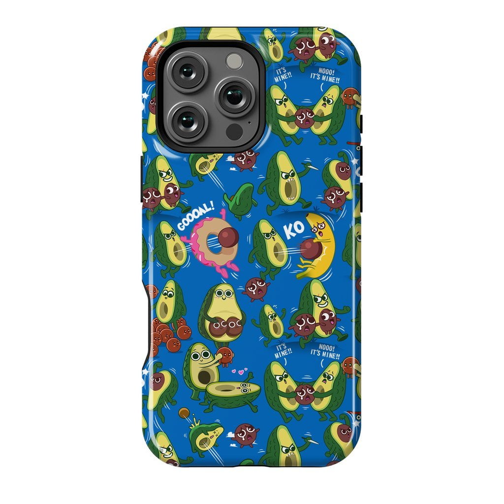 Funny Avocados Phone Case Compatible with iPhone 11 to 16 Pro Max - Walmart.com