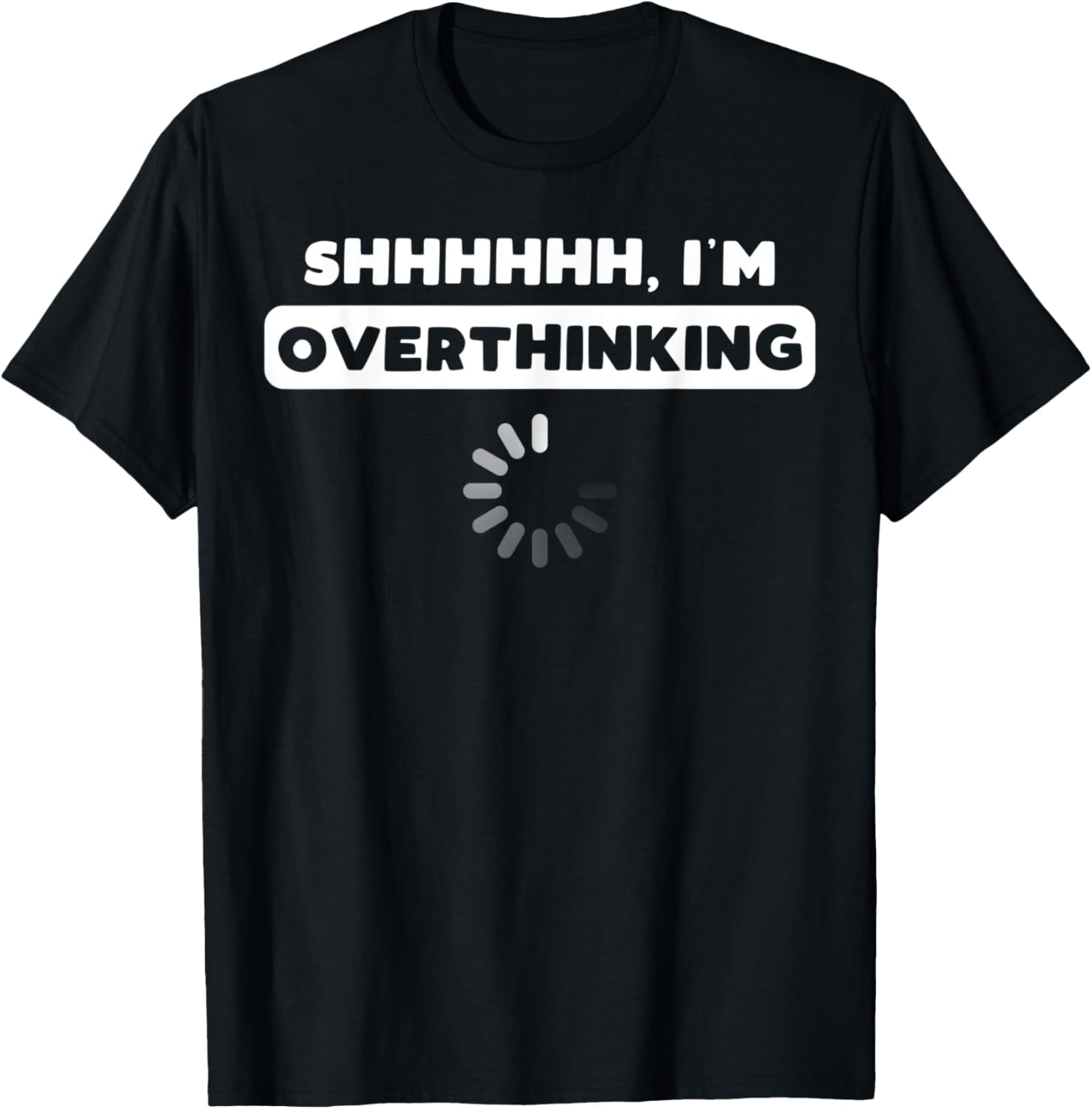 Funny Awkward Overthinking for Introvert Nerds T-Shirt - Walmart.com