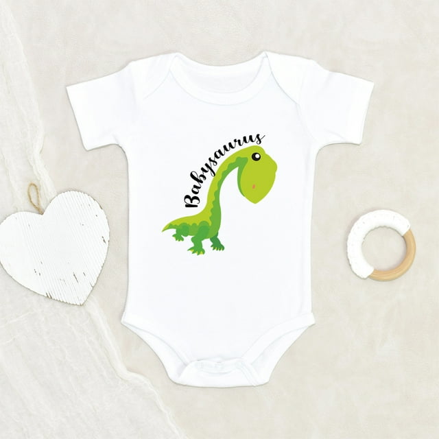 Funny Baby Clothes - Babysaurus Baby Clothes - Dinosaurs Baby Clothes ...